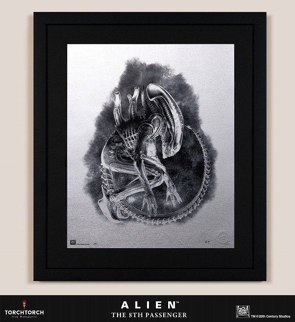 エイリアン | シルクスクリーンプリント The 8th Passenger | TORCH TORCH