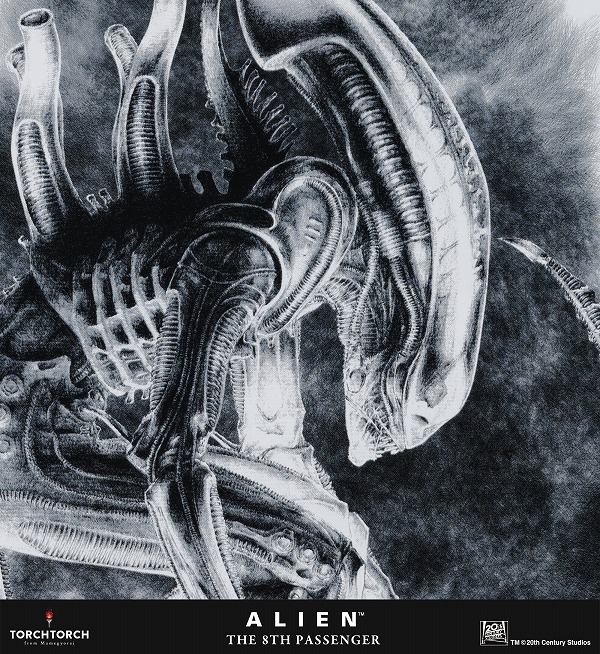 エイリアン | シルクスクリーンプリント The 8th Passenger | TORCH TORCH