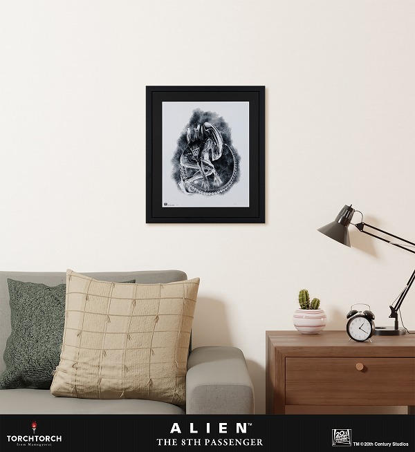 エイリアン | シルクスクリーンプリント The 8th Passenger | TORCH TORCH